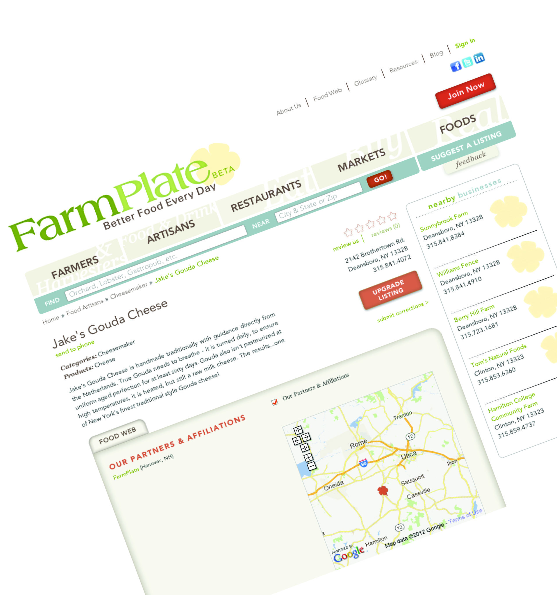 FarmPlate Makes It Easy To Find Jake's Gouda Cheese And Other Fresh ...